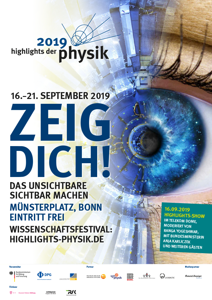 Highlights der Physik 2019 in Bonn — DPG