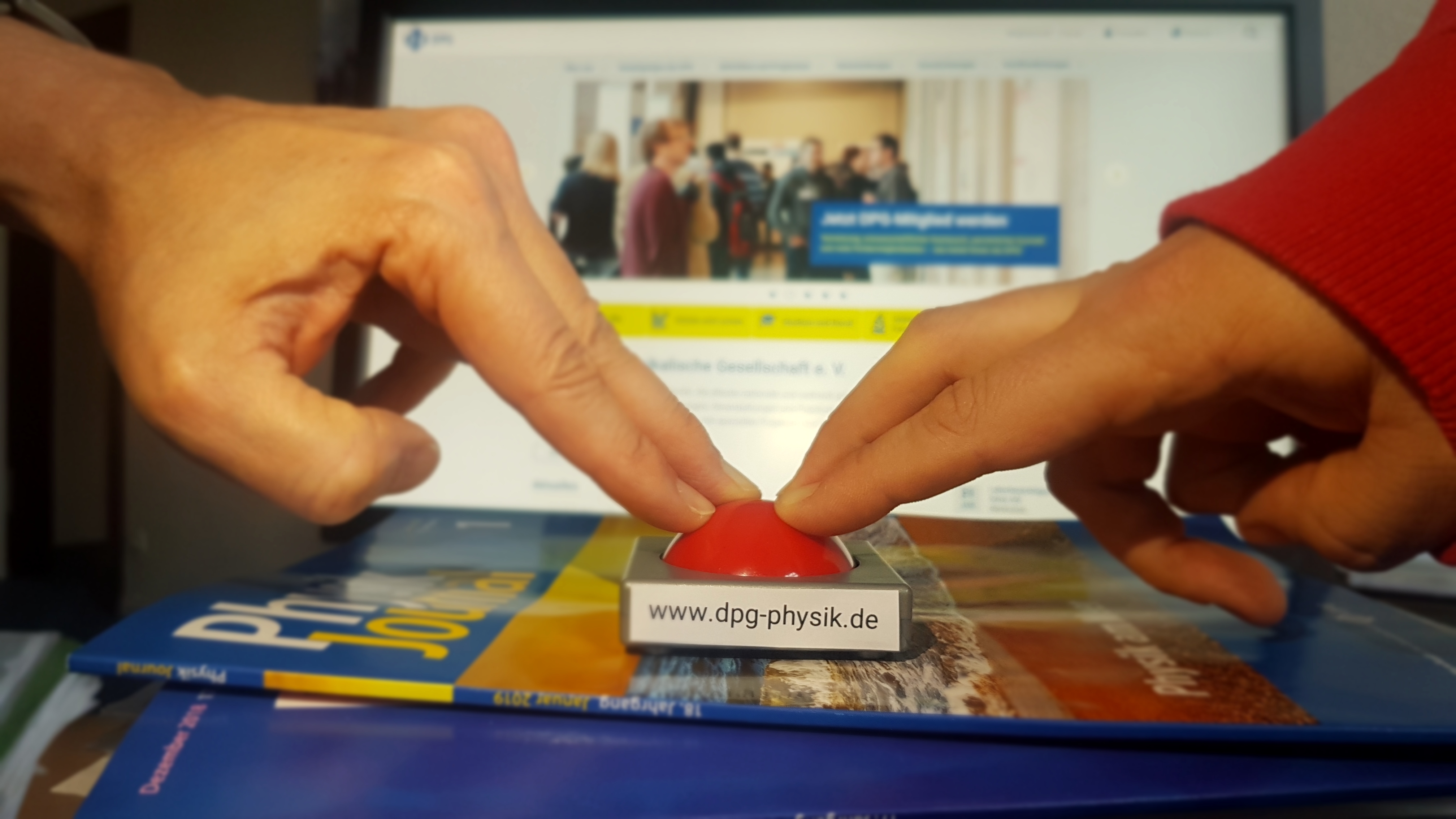 Die neue DPG-Webseite ist online! — DPG