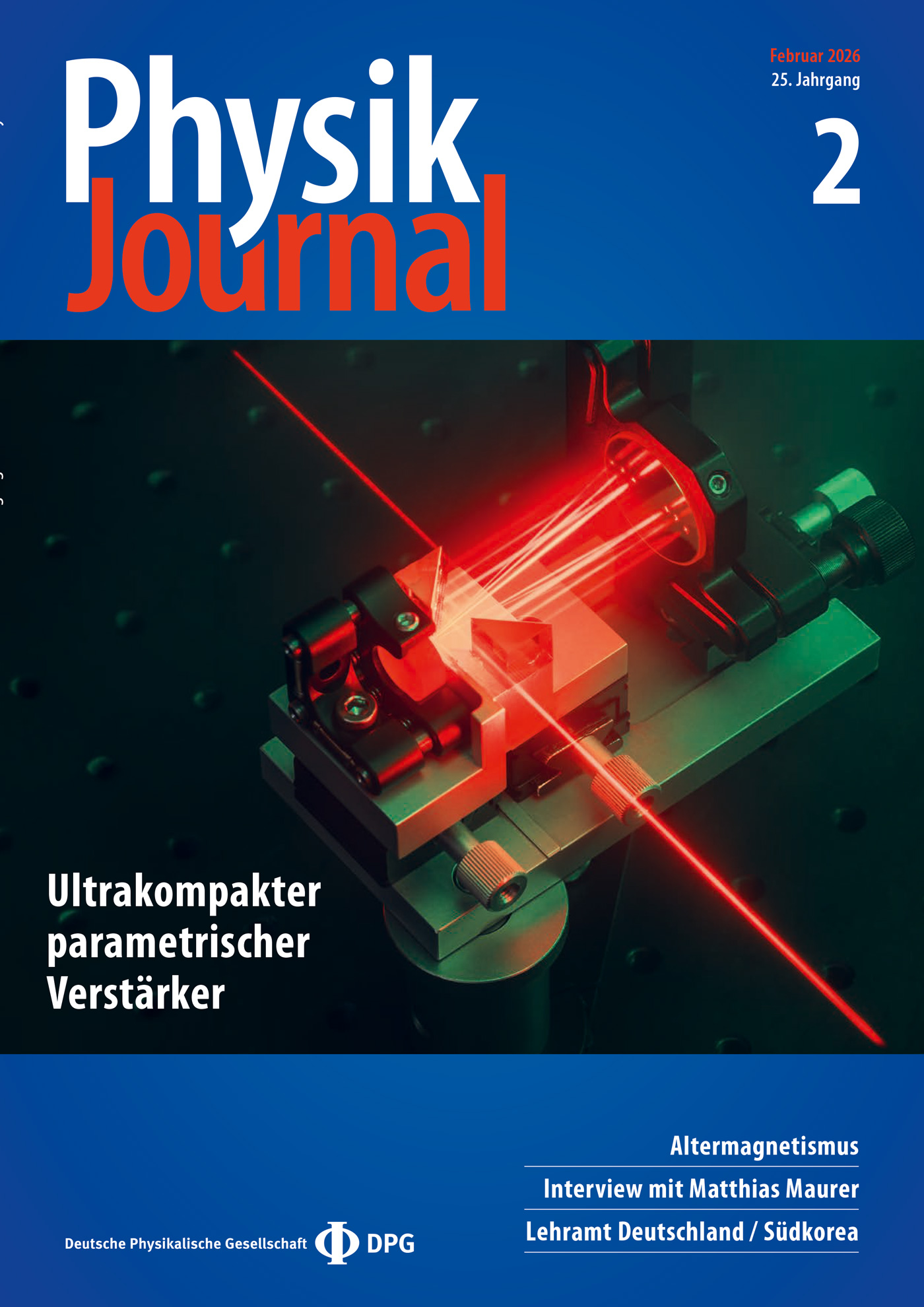 Physik Journal 2026/02 — DPG