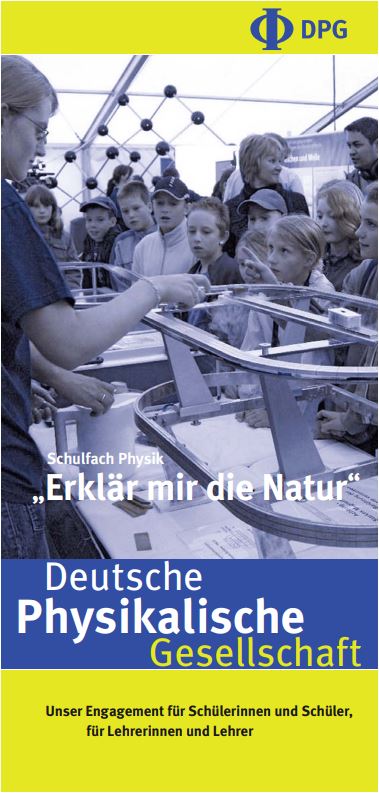 Schulfach Physik "Erklär mir die Natur" — DPG